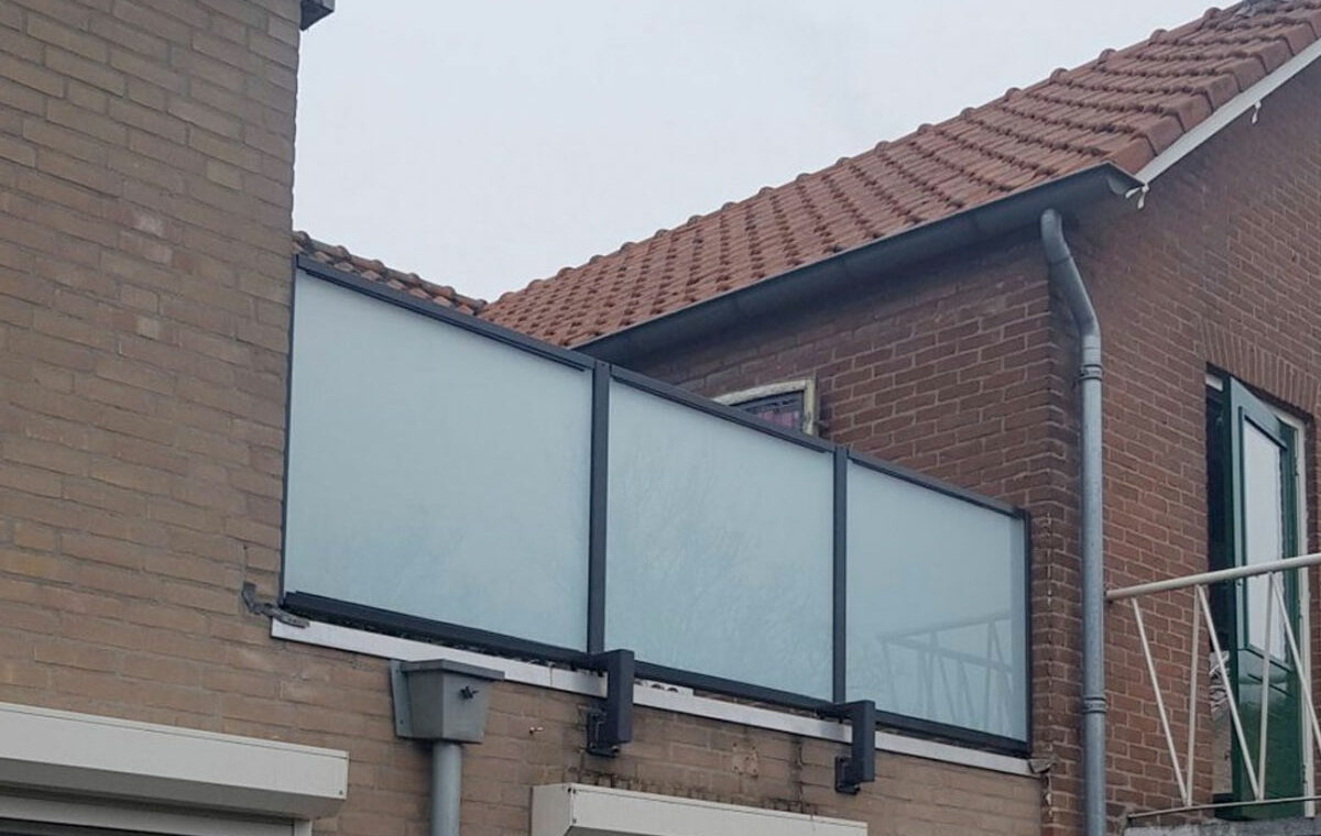 Glazen balkonhek kopen