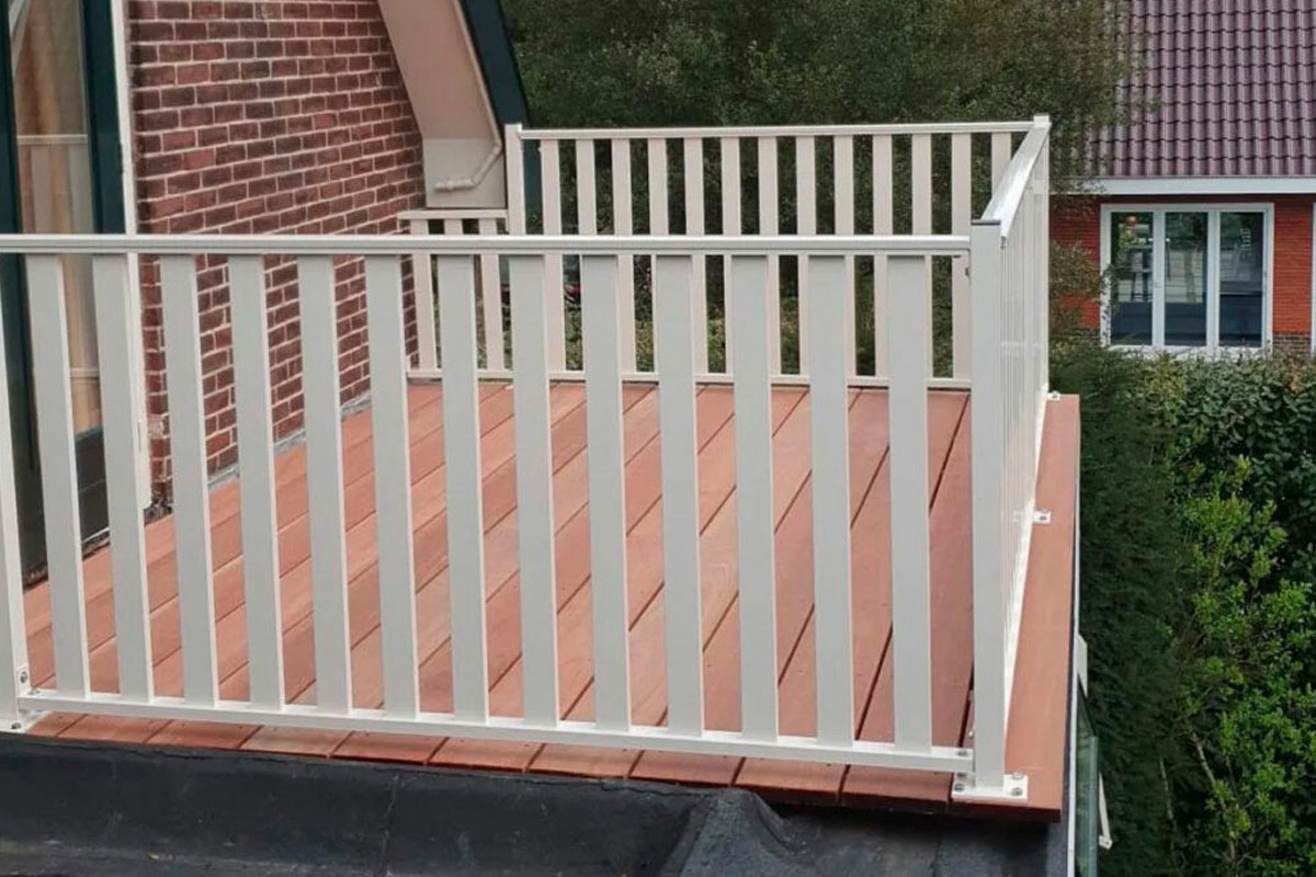 Aluminium balustrade op maat laten maken