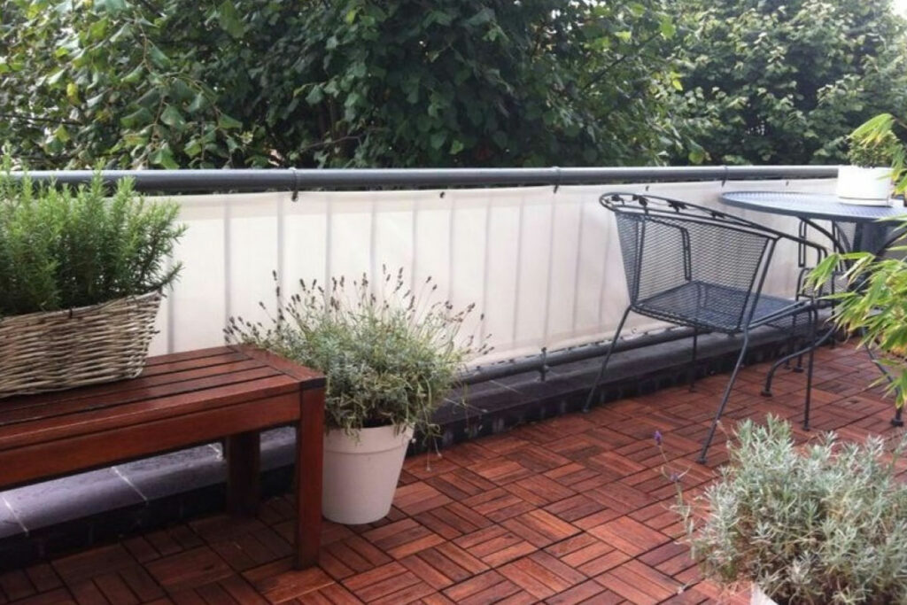 PVC zeil voor je balkon