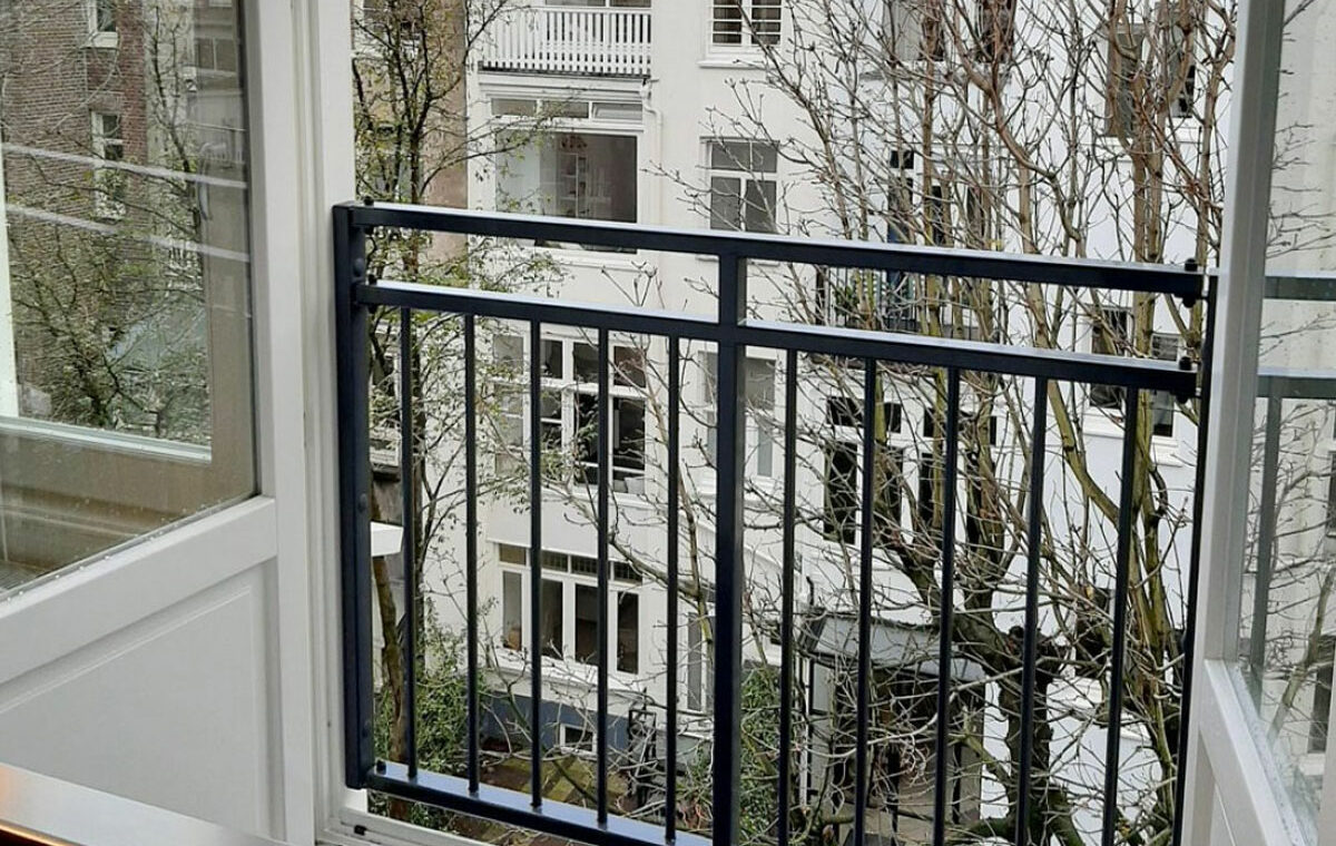 Stalen Frans balkonhekwerk