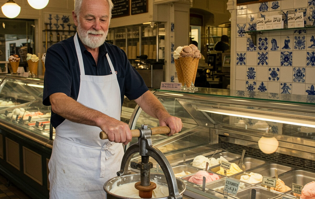 Wat is ambachtelijk schepijs? Een ijskoude verleiding!